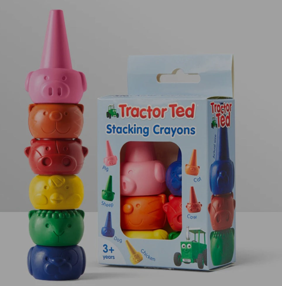Tractor Ted Stacking Crayons – White House Farm Toys