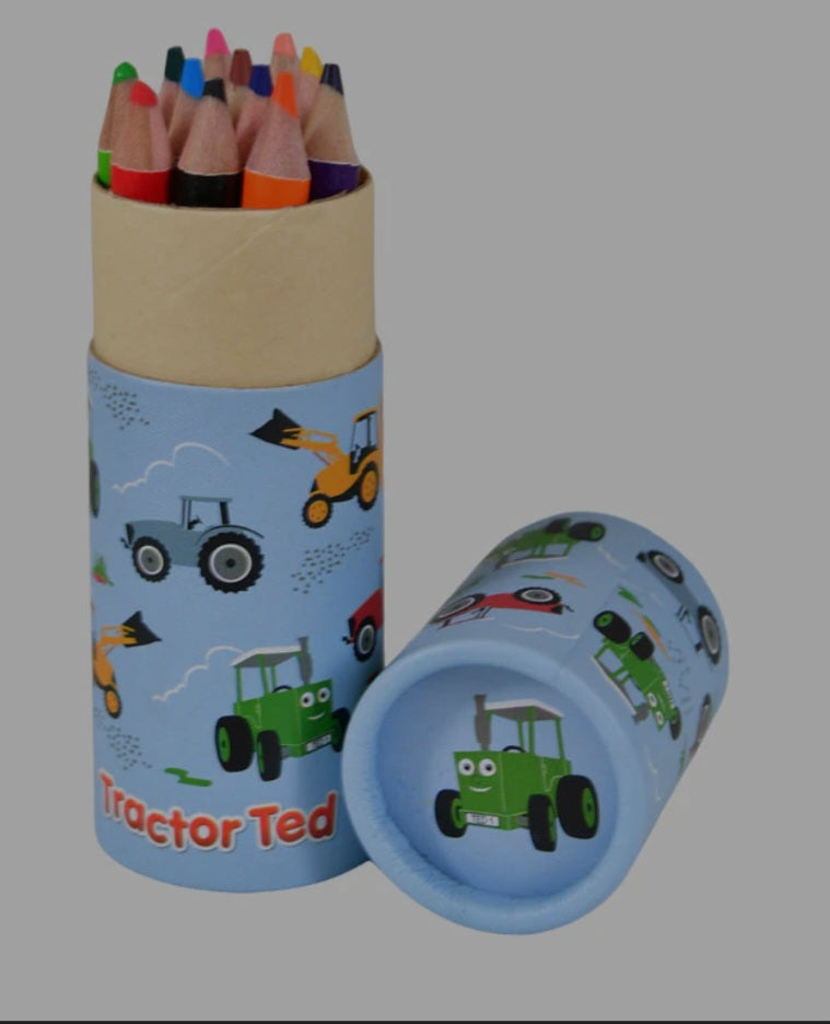 Tractor Ted Colouring Pencil Tube – White House Farm Toys