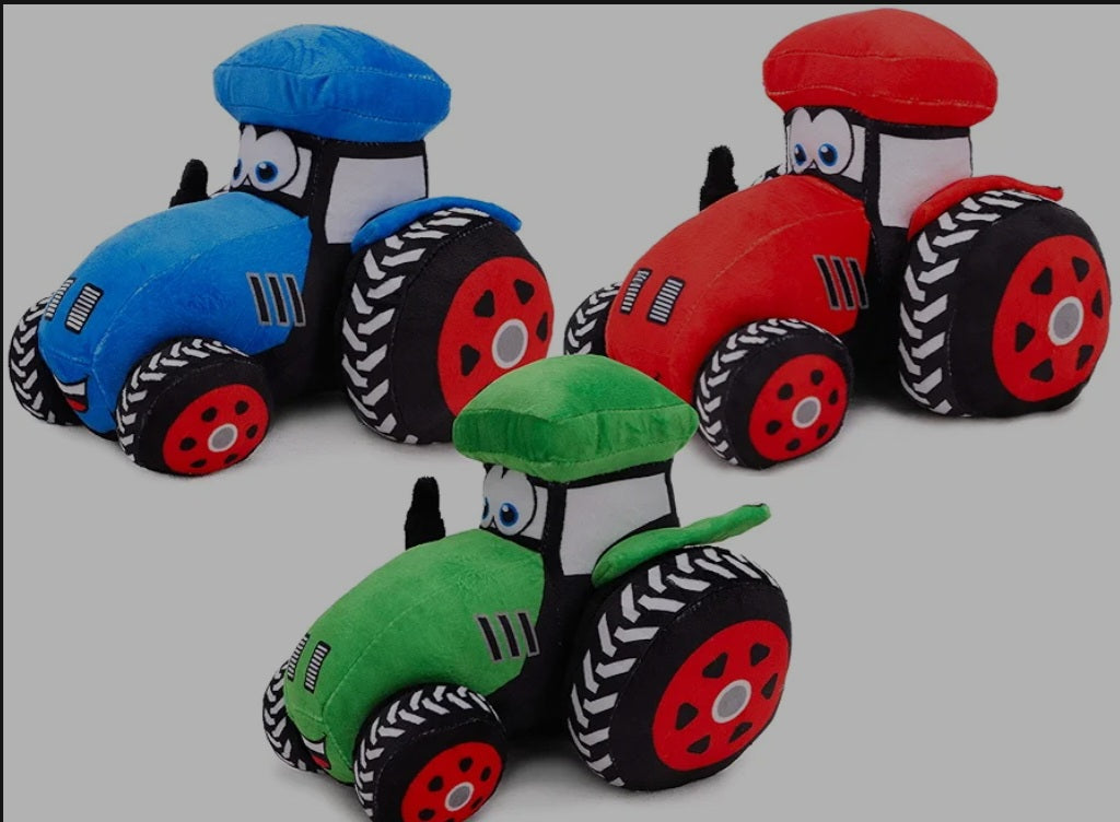 Plush Tractors – White House Farm Toys